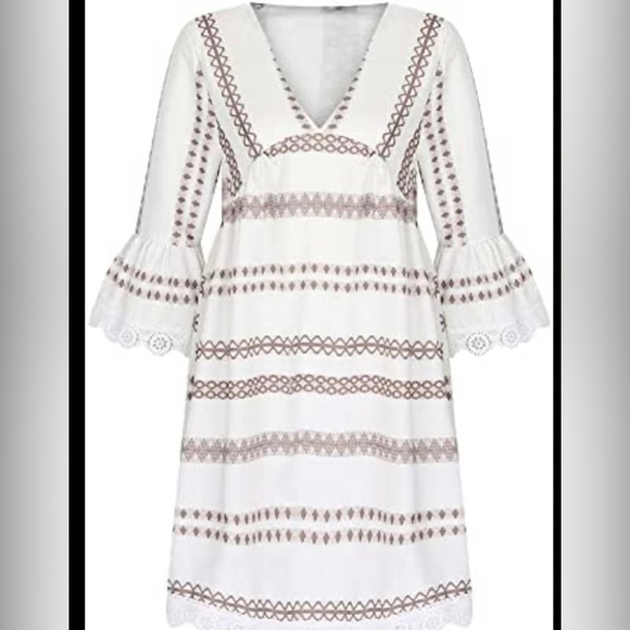 CZ Collection | Dresses | Cz Collection By Cezele Loose Casual Lace ...